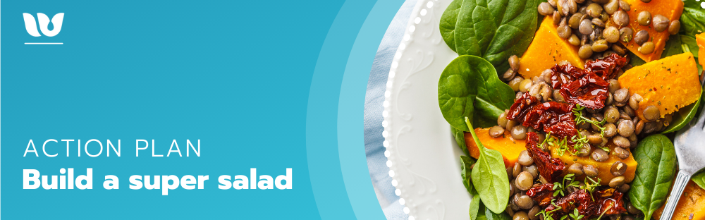 build-your-own salad.