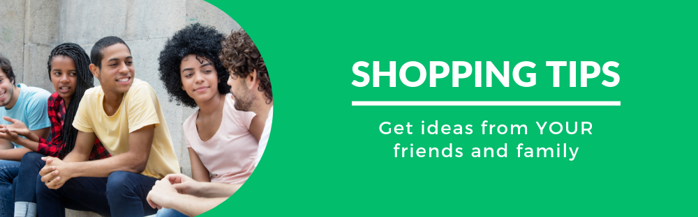 Give me some easy ways to learn shopping tips from others.