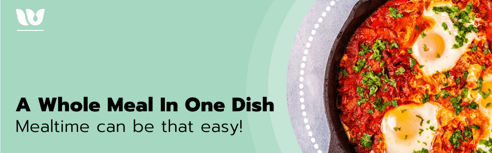 Find all-in-one meal ideas that can be served in one dish.