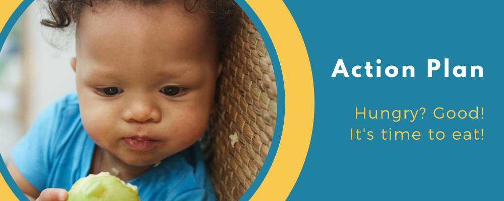 My kids often are not hungry at mealtime. How can I change this?