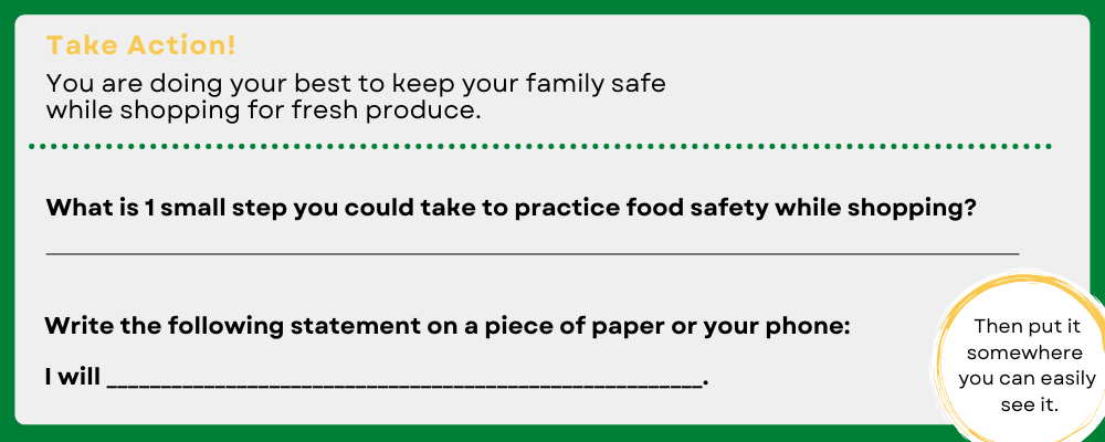 Food safety at the farmers market Action Plan