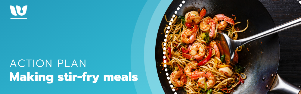 build-your-own stir-fry.