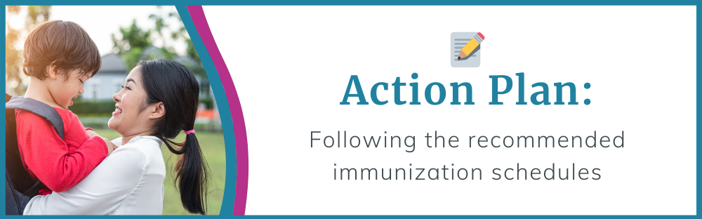 I would like to print a copy of the recommended vaccinations schedules.