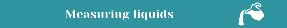 Show me tips for measuring dry and liquid ingredients.