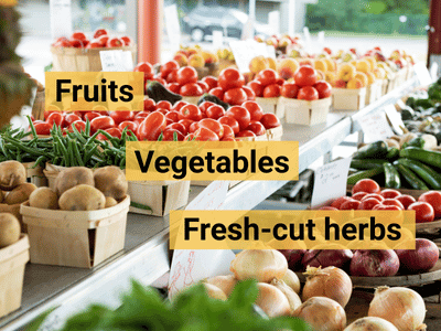 WIC Farmers Market Nutrition Program benefits