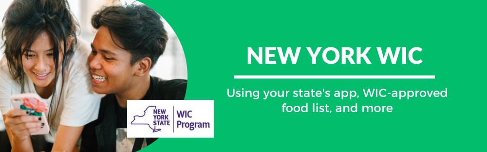 Show me New York's WIC Approved Food List and Shopper App.