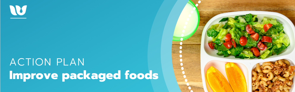 Add nutritious foods to make packaged prepared foods healthier.